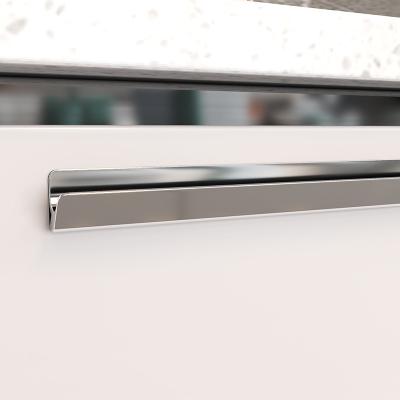 China OEM Brushed Furniture Hardware Handle Champagne Cabinet Pulls 330mm for sale