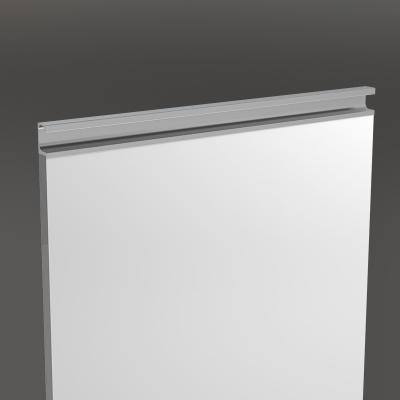 China OEM Hidden Handle G Shaped Wardrobe Aluminium Profile For Kitchen Cabinets for sale