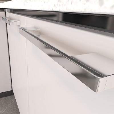 China Brushed Nickel Furniture Hardware Handle 96mm For Cabinet for sale
