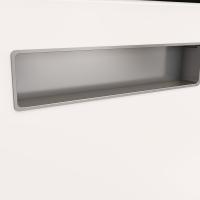 China Zinc Aluminium Kitchen Cabinet Handles Bedroom Cupboard Handles 129mm Customized for sale