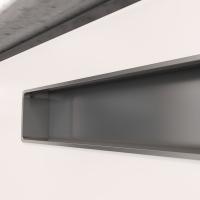 China Zinc Aluminium Kitchen Cabinet Handles Bedroom Cupboard Handles 129mm Customized for sale