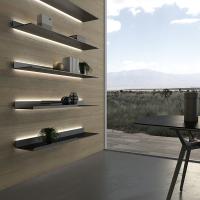China OEM Modular Aluminium Home Furniture Wall Floating Entertainment Unit for sale