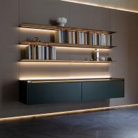 China Sintered Stone Aluminium Home Furniture Natural Marble TV Showcase Customized for sale