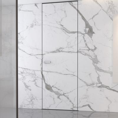 China Bedroom Slimline Aluminium Internal Doors Invisible Interior Doors For House for sale