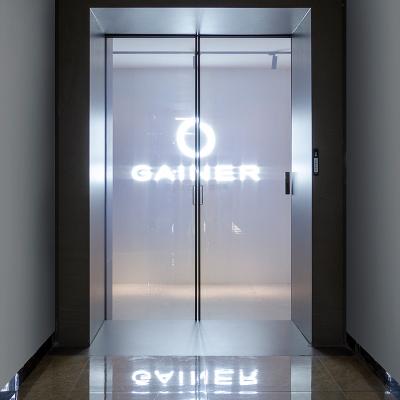 China Flush Mounted Aluminum Hidden Door Interior Concealed Internal Sliding Doors Waterproof for sale