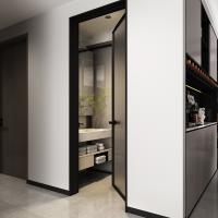 China ODM Waterproof Flush Mounted Invisible Interior Doors for bathroom for sale