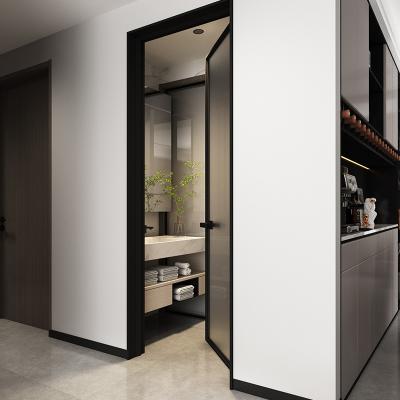 China ODM Waterproof Flush Mounted Invisible Interior Doors for bathroom for sale
