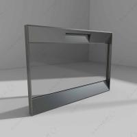 China Adjustable Contemporary Aluminum Modular Kitchen Wall Cabinets Design for sale