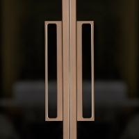 China Aluminum Internal 96x96 Sliding Glass Door Telescoping Interior Sliding Doors For House for sale