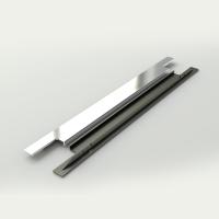 China ODM Lacquered Cabinet Hardware Handles J Shape Pull For Kitchen Door for sale