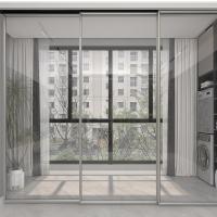 China Slim Triple Anodizing Aluminium Internal Sliding Doors Glass Slider for sale