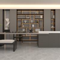 China ODM Kitchen Corner Modular Cupboard Storage Showcase Display Glass With Lights for sale