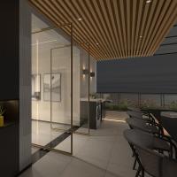 China Luxury Aluminum Frame Interior Pivot Doors For House Windproof for sale