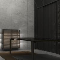 China Luxury Living Room Furniture Storage Rack Aluminum + Glass Material for sale