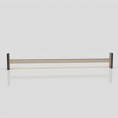 China Low Density Aluminum Alloy Long Hanging Bar With Leather for sale