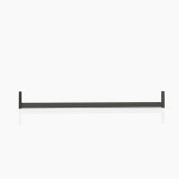 China Champagne Aluminium Profile Hanging Rail Rod Cabinet Accessories for sale