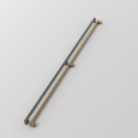 China High Strength Cabinet Drawer Handle External Shock Resistance for sale