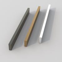 China Aluminum Furniture Hardware Handle 250mm Door Push Pull Handle for sale
