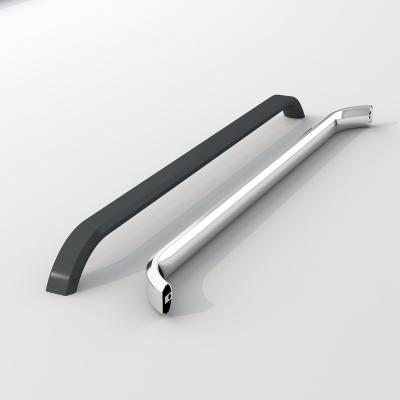 China Aluminum Kitchen Cabinet Pull Bridge Bow Handles Decorative Hardware for sale