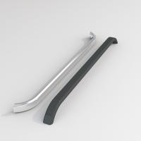 China Aluminum Kitchen Cabinet Pull Bridge Bow Handles Decorative Hardware for sale