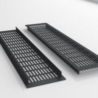 China Silver Aluminium Alloy Air Vent Grille 110*250mm For Air Conditioning Return Air Diffuser for sale