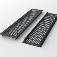 China Silver Aluminium Alloy Air Vent Grille 110*250mm For Air Conditioning Return Air Diffuser for sale