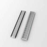 China Aluminum Air Ventilation Hole Decorative Vent Cover Professional Air Ventilation Grille Matt Black for sale
