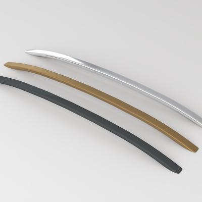 China Modern Simplicity Cabinet Drawer Handle Aluminium Alloy Interior Pull Set Customized Size for sale