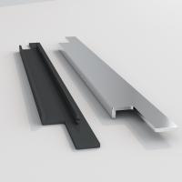 China Aluminum Kitchen Wardrobe Handle Cabinet Invisible Hidden Long Hardware Handle for sale