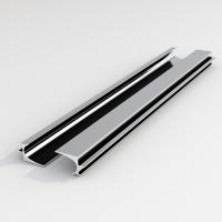China Lightweight Black Aluminium Alloy Furniture Sofa Leg Corrosion Resistance for sale