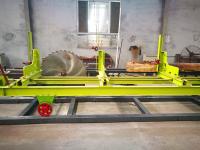 China 35HP 30KW Wood Circular Sawmill with Carriage 1.2m Blade 500mm Log Diameter for sale