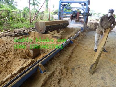 China Industrial Double Saw Blade Angle Circular Sawmill 700mm-2000mm Wood Cutting Capacity for sale