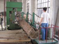 China Woodworking Vertical Band Saw with Carriage 1250mm Saw Wheel 37kw for Log Cutting for sale