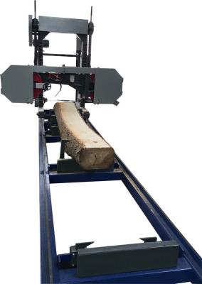 China Horizontal Portable Band Sawmill 700-1600mm Wood Log Sawing Machine Diesel Electric for sale