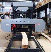 China Portable Horizontal Band Sawmill 700-1600mm Diesel or Electric Wood Saw Machine for sale