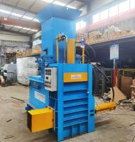 China Wood Sawdust Press Baling Machine 22KW Hydraulic Shavings Baler for Animal Bedding for sale
