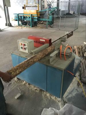 China SHDJ Series Manual Log Cut Off Saw 200-320mm Processing Diameter with 5.5-7.5kw Motor for sale