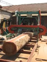 China Portable Horizontal Band Sawmill 600mm-1600mm Diesel Electric Wood Cutting Saw for sale