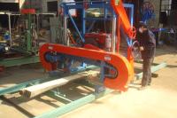 China MJ1000 Portable Horizontal Band Sawmill 1000mm Cutting Diameter 18.5KW Electric Wood Saw for sale