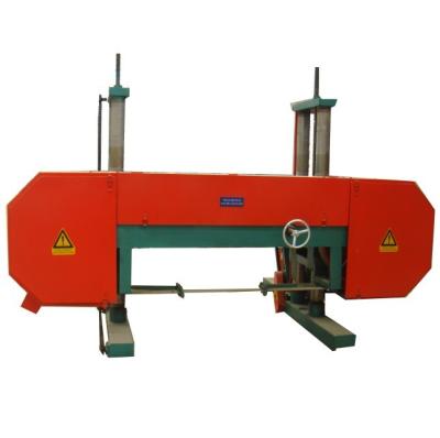 China MJ2500 Automatic Horizontal Band Sawmill - 2500mm Cutting Width, 55KW Motor, 6M Length Capacity for sale