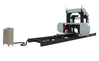 China CNC Portable Band Sawmill Machine 700mm-1600mm Wood Cutting Automatic Bandsaw for sale