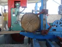 China MJ329 Vertical Band Sawmill 700mm Log Diameter with 18.5KW Motor - Manual or Electric Feeding Options for sale