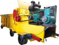 China 400HP Diesel Wood Drum Chipper Shredder with 10-100 Tons/Hour Capacity for Pallets, Logs and Wood Waste for sale