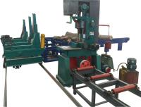 China Industrial Vertical Band Saw Sawmill Machine with Trolley System - 600mm to 1500mm Log Diameter Capacity for sale
