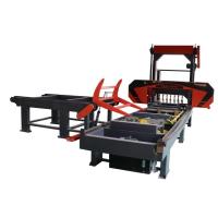China Fully Automatic Heavy Duty Large Log Sawmill Wood Processing Machines With Log Turner for sale