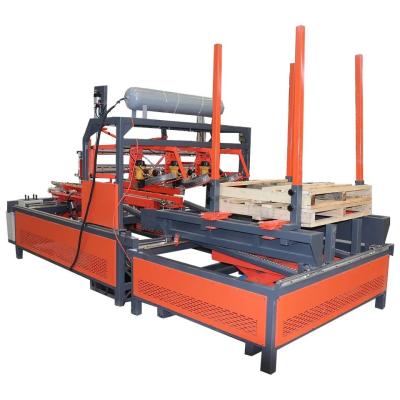 China Wooden Pallet Nailing Machine For Stringers Pallet, Wood Pallet Making Machine for sale