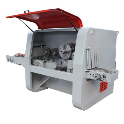 China High output Twin axis Log Multiple RipSaws Timber Multi blade Rip Saw Machine for Sales for sale