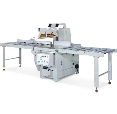 China Automatic Woodworking Pneumatic Cross Cut Off Saw 450mm Blade 5.5KW for Timber Panel Cutting for sale