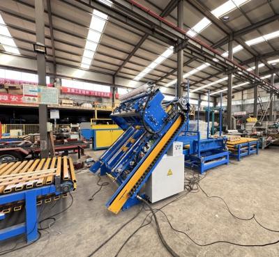 China Newest Design High Efficient Automatic Nail Wood Pallet Making Machine / Euro And Stringer Pallet Nailing Machine for sale