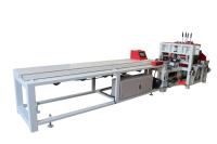 China Automatic Wood Pallet Block Cutting Machine PB200 7.5KW 380V 3 Phase 5-6m3 per Day for sale